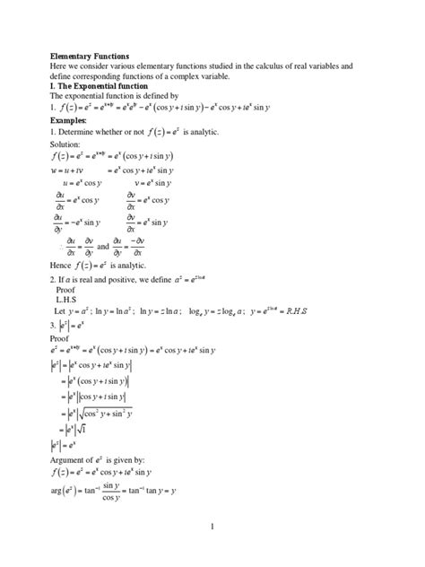 pdfsma 305 lecture 4 elementary functions pdf trigonometric