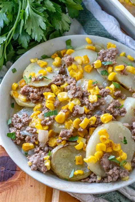 Hamburger Casserole Tornadough Alli