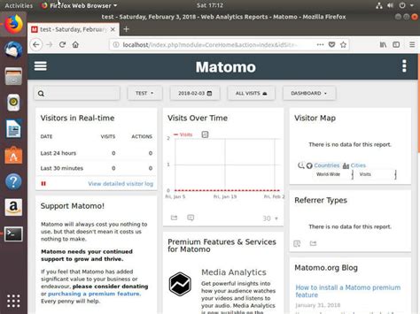 how to install matomo open source analytics on ubuntu 18 04 bionic