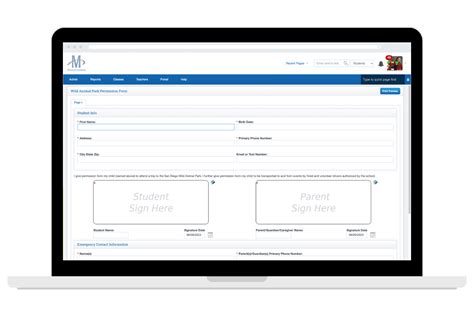 Create Custom Forms And Surveys Mockup School Pathways