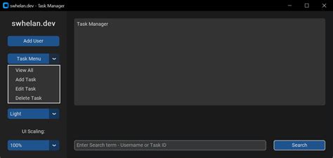 Github Siwhelantaskmanagergui Task Manager Gui A Graphical User