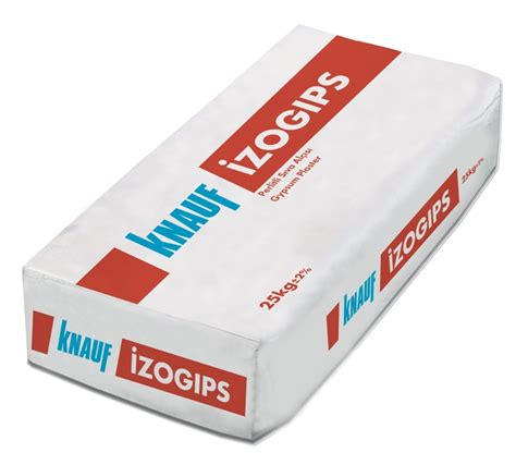 İzogips 25 Kg - İç Mekanlarda Kullanılan Sıva Alçısı