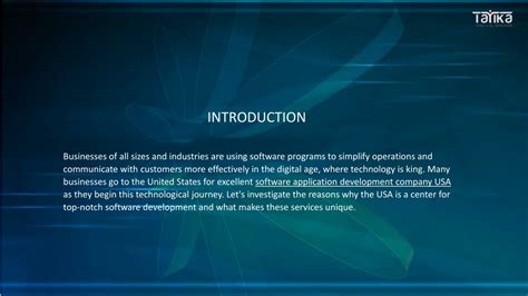 ppt top notch software application development services in the usa