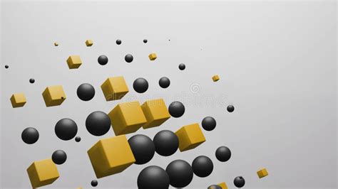 geometric abstract background loopable animation 3d motion graphics