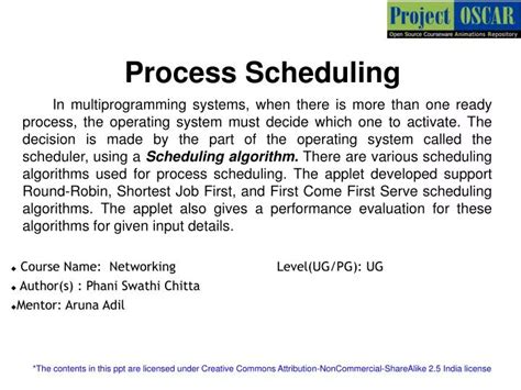 PPT Process Scheduling PowerPoint Presentation Free Download ID 5739988