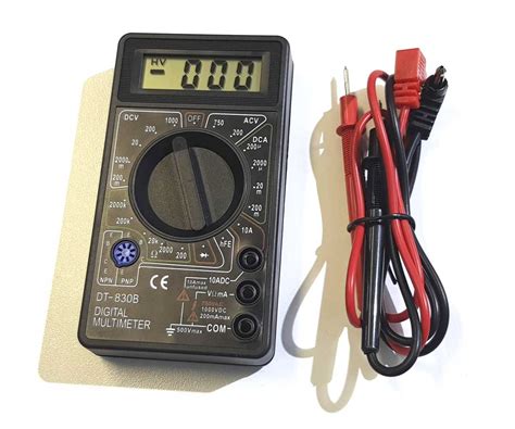 Как пользоваться мультиметром Dt 830b