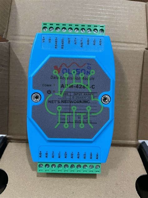 jual modbus rtu rs485 current 0 20ma 4 20ma to modbus rtu rs485 di