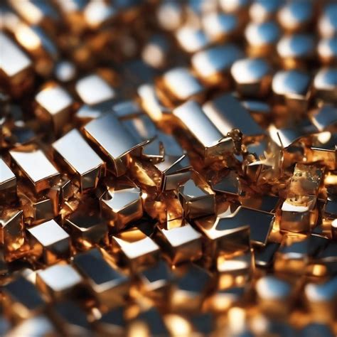 Premium Ai Image Extreme Closeup Ferromagnetic Metal