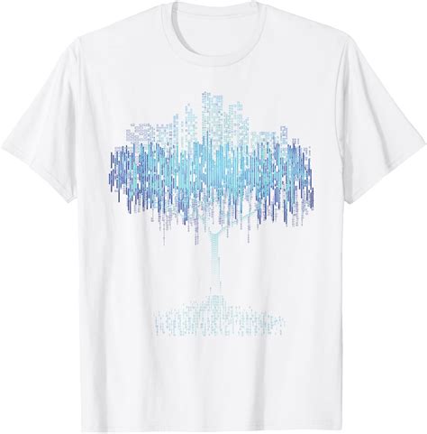Binary Tree Coding Computer Programmer T Shirtmens And Womens Pure