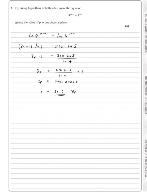 maths logarithms probably a dumb question but why do we use ln here