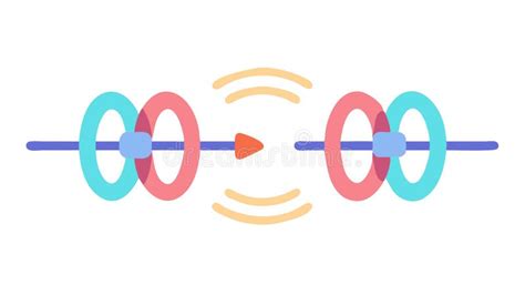 Abstract Data Interaction Symbolizing Digital Connectivity And