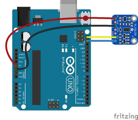 I Bioloid Adafruit VL53L0X Micro LIDAR Distance Sensor Accuracy Test