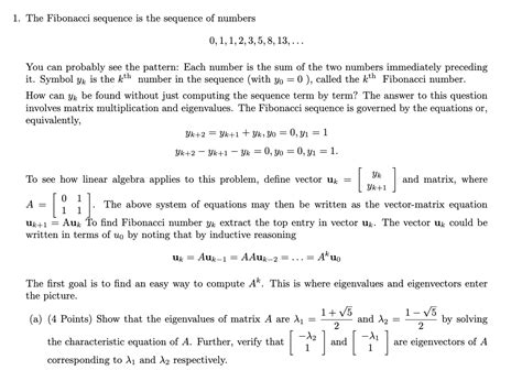 Solved Discuss On Matrix Multiplication And Eigenvalues