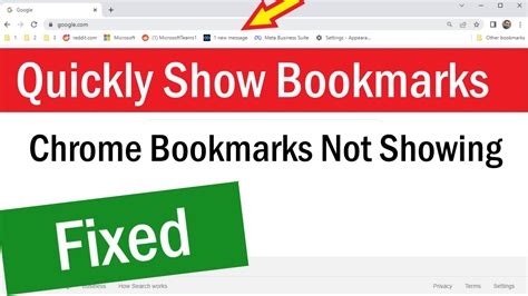 How To Show Hide The Google Chrome Bookmarks Bar How To Enable Chrome Bookmarks Bookmarks