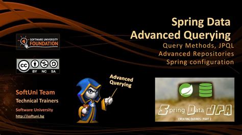 spring data advanced querying ppt download