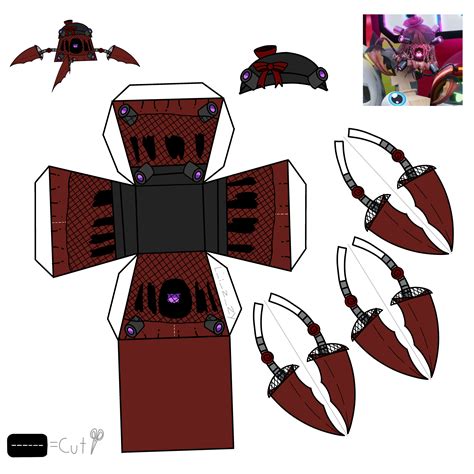 Papercraft Murder Drones