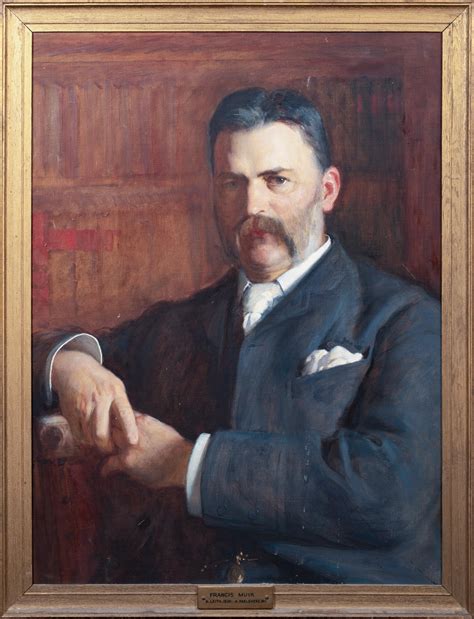 Frederick Samuel Beaumont Portrait Of Francis Muir 1839 1912 Dated 1888 By Frederick Samuel