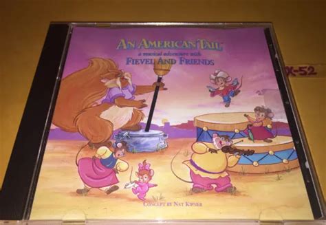 An American Tail Cd Musical Adventure With Fievel And Friends Amblin £