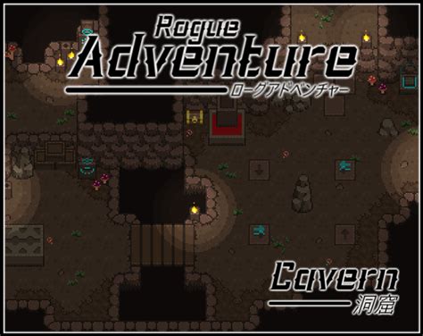 high detailed cavern tileset and animations asset d r rpgmaker