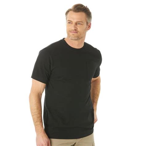 Wrangler Mens Riggs Workwear Short Sleeve Performance T Shirt Black