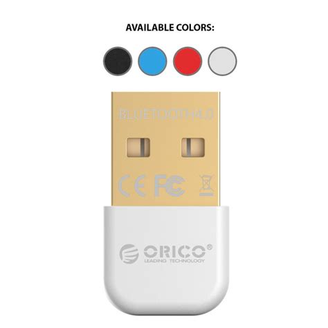 Orico Usb Bluetooth Adapter Plug And Play With 3 Mbps Dual Mode Bluetooth Transfer Speed 20m
