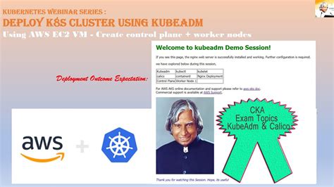 kubernetes webinar series 2 demo create k8s cluster using kubeadm