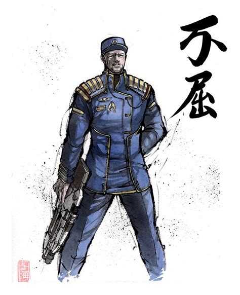 Admiral Hackett By Mycks On Deviantart Mass Effect Mass Effect Art Japanese Calligraphy
