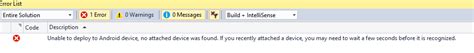 Vs 2015 Cordova Emulator For Android Error Unable To Deploy