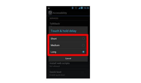 How To Increase Touch And Hold Delay On Any Android Device Android Flagship
