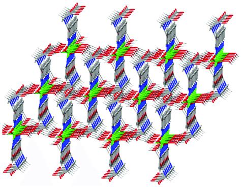 3d Supramolecular Network Structure By Hydrogen Bonds And π π Stacking