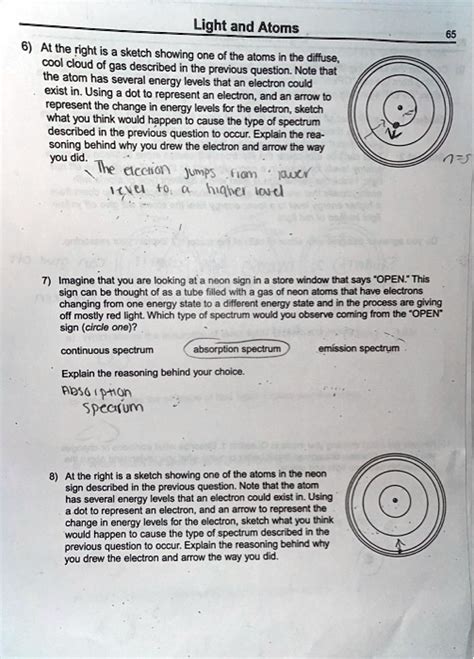 solved light and atoms 6 at the right is a sketch showing one of the