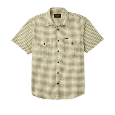 Filson Washed Feather Cloth Short Sleeve Shirt64078 Gordy And Sons