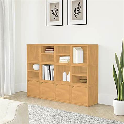 Way Basics Cube Cubby Organizer With Door Tool Free Assembly And