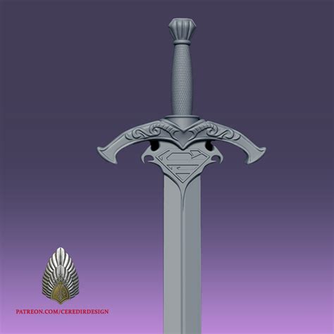 3d File Sword Of Superman 3d Digital Download 🗡️・model To Download And