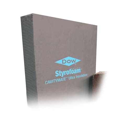 Dow Styrofoam Brand Cavitymate Ultra 2 In X 16 Ft X 8 Ft Gcnyc