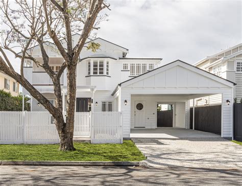 Weatherboard Home Renovation Facade House House Fence Design House