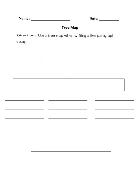 Printable Tree Graphic Organizer Printable Calendars AT A GLANCE