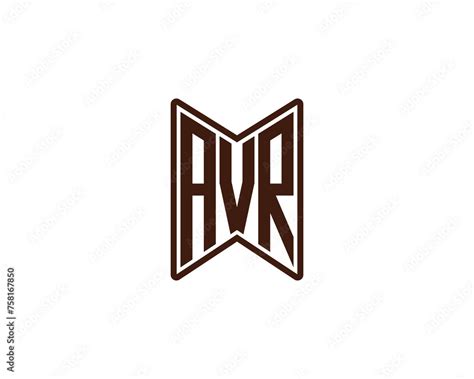 Avr Logo Design Vector Template Stock Vector Adobe Stock