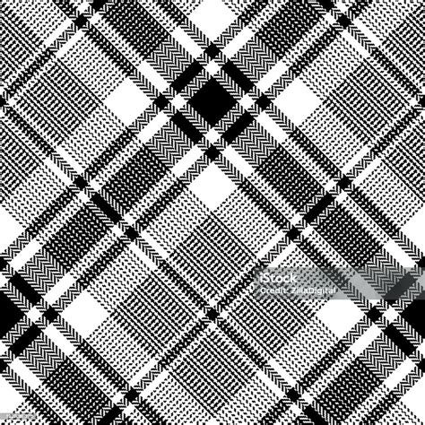 타탄 스코틀랜드 격자 무늬 패턴입니다 재킷 코트 스커트 담요 던지기 판초 또는 다른 현대 패션 섬유 인쇄에 대한 원활한 대각선 헤링본 체크 패턴 0명에 대한 스톡 벡터 아트