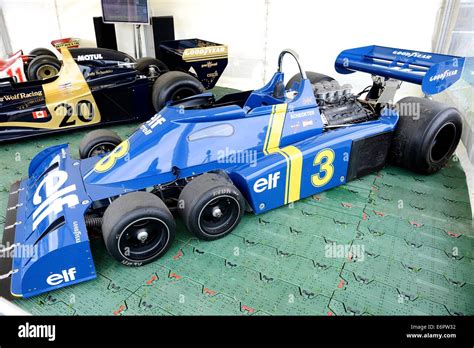 Tyrrell P34 6 Wheeler Formula 1 Car At Chris Evans Carfest South In