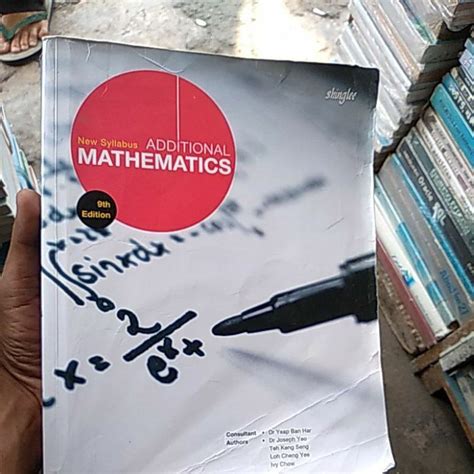 Jual Buku New Syllabus Additional Mathematics 9 Th Edition Shopee Indonesia