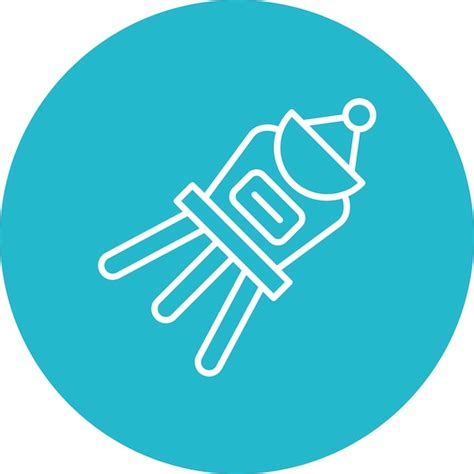 Premium Vector Space Probe Vector Illustration Style