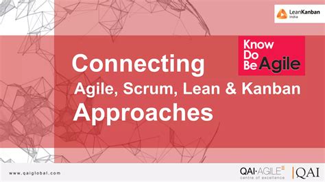Lean Kanban India Connecting Agile Scrum Lean And Kanban Approaches Subramanyam V PPT