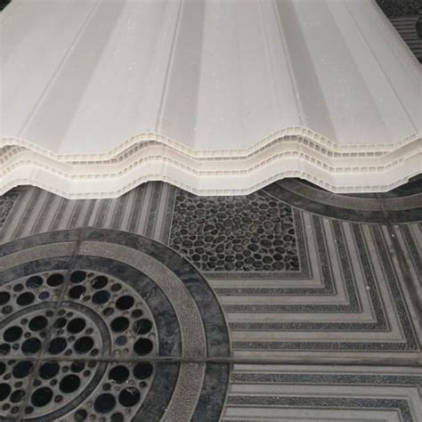 Jual Atap Upvc Sunpanel 12mm Putih Biru Dan Semi Transparan Sun Panel Putih Shopee Indonesia