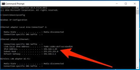 How To Find Your Local Ip Address In Windows