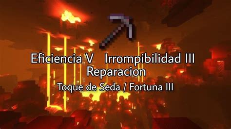Pico Netherite Encantamientos Armaduras De Minecraft Herramientas De Minecraft Cosas Minecraft