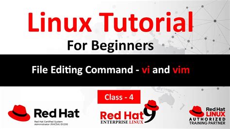Linux Tutorial For Beginners File Editing Command Vi And Vim Rhcsa