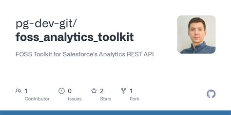 Github Pg Dev Gitfossanalyticstoolkit Foss Toolkit For Salesforce