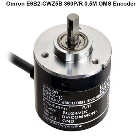 Omron E6b2 Cwz5b 360p R 0 5m Oms Encoder At Best Price In Mumbai