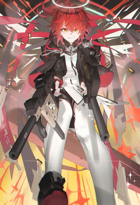 Danzir Exusiai Arknights Exusiai The New Covenant Arknights Arknights Absurdres Chinese